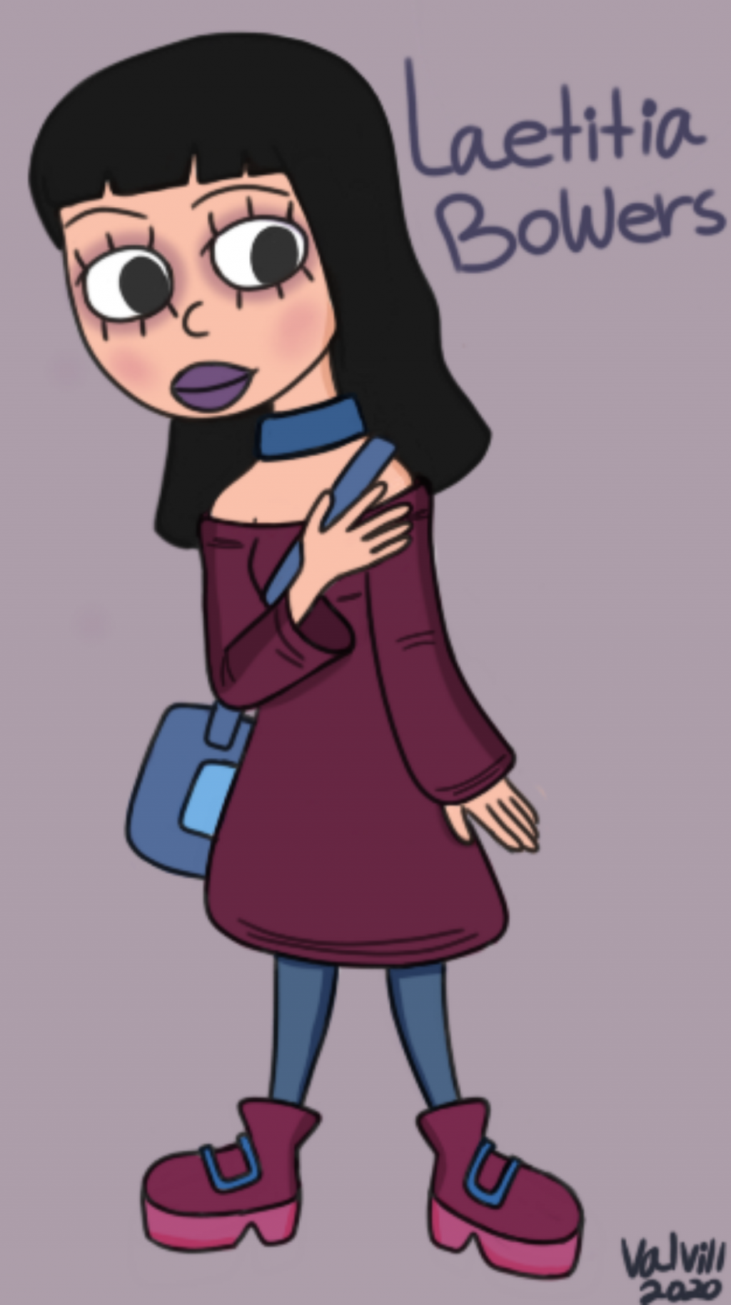 Laetitia from As told by Ginger drawing by Valeria | Doodle Addicts