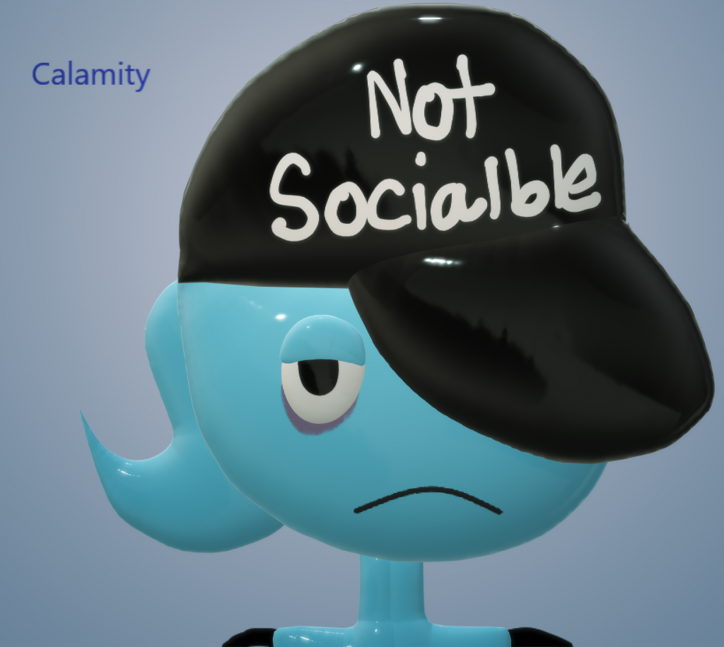 Calamity 3D drawing by Valeria | Doodle Addicts