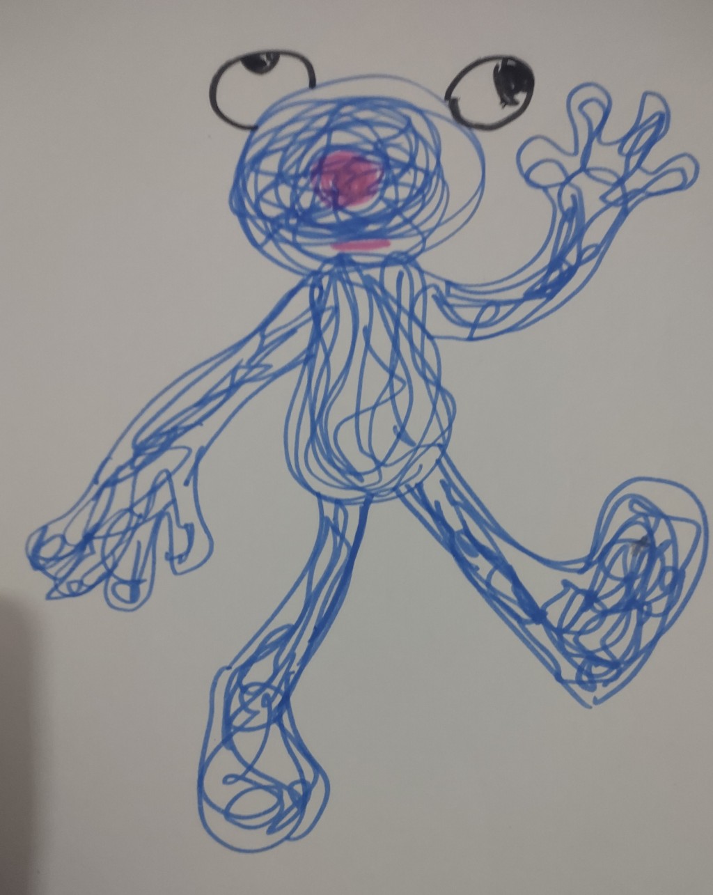 Grover drawing by Valeria | Doodle Addicts