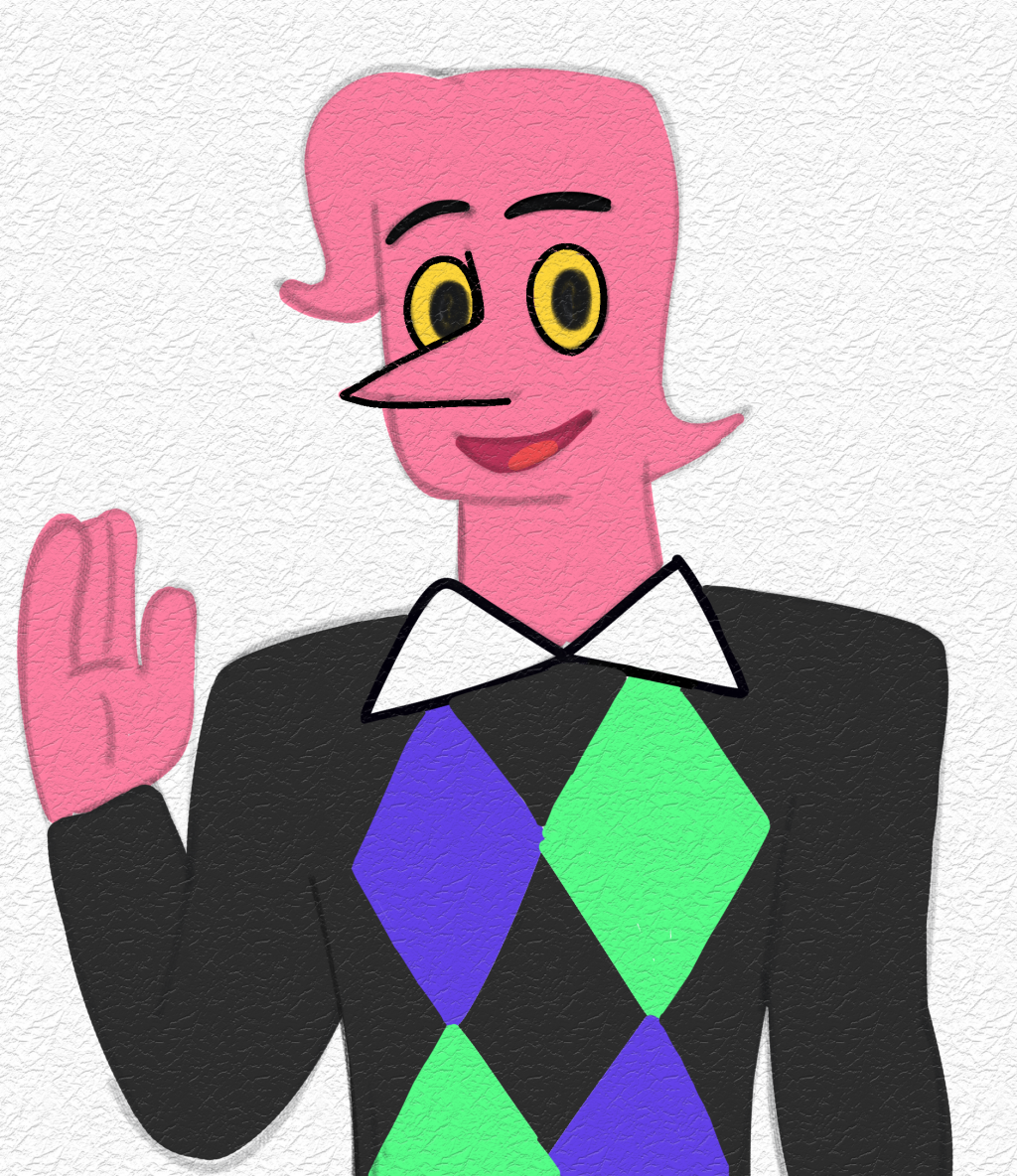 Al Heyman doodle drawing by Valeria | Doodle Addicts