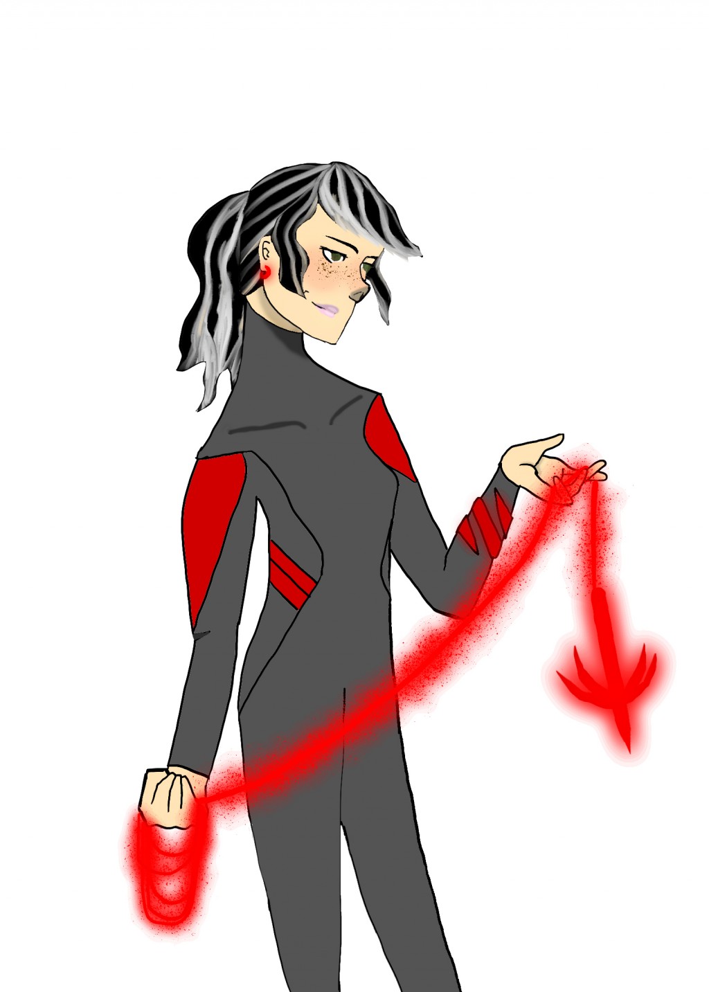 Ruby Tucker aka Red Assassin drawing by NAJ | Doodle Addicts