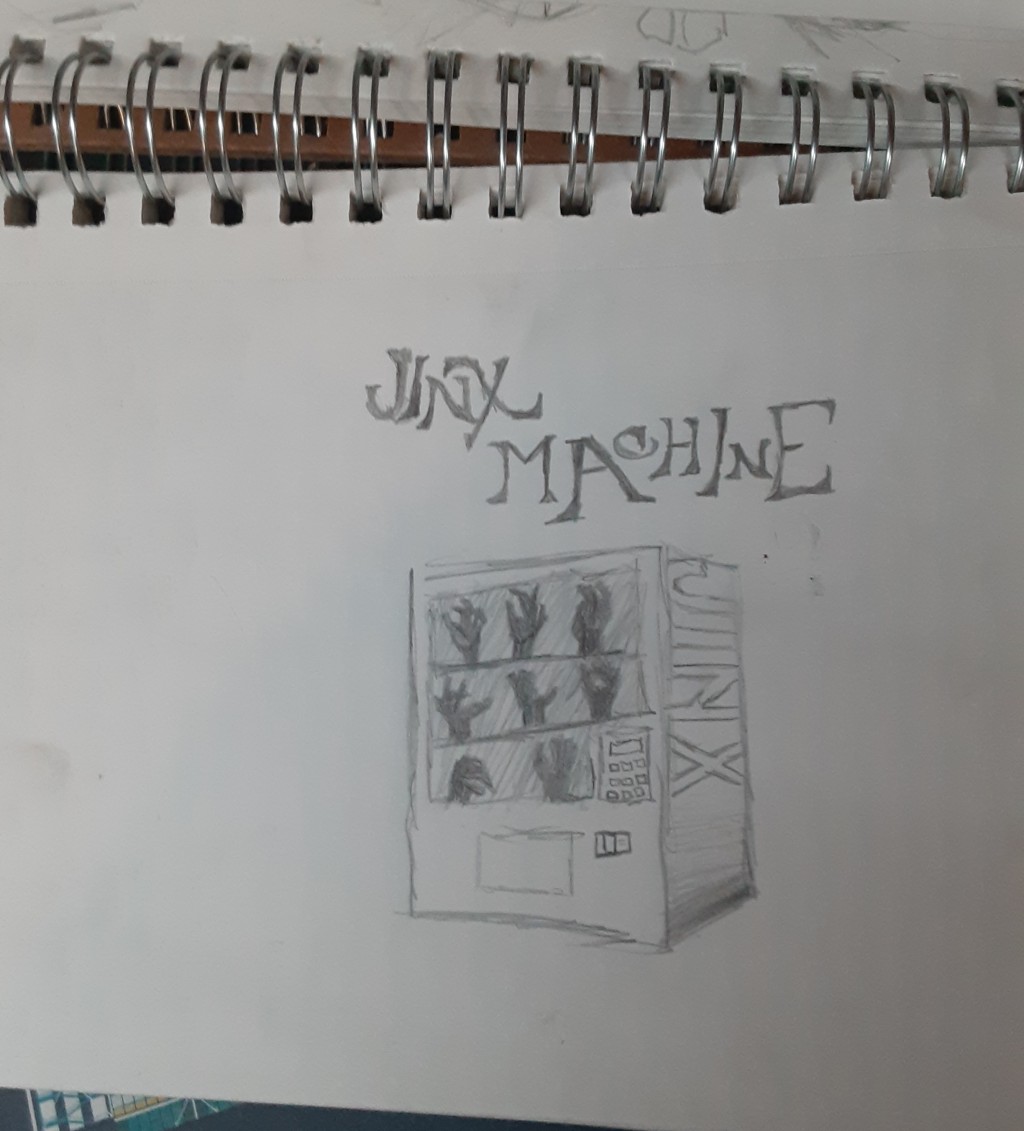 Jinx Machine is Out of Order, Please Insert Another Quarter drawing by ...