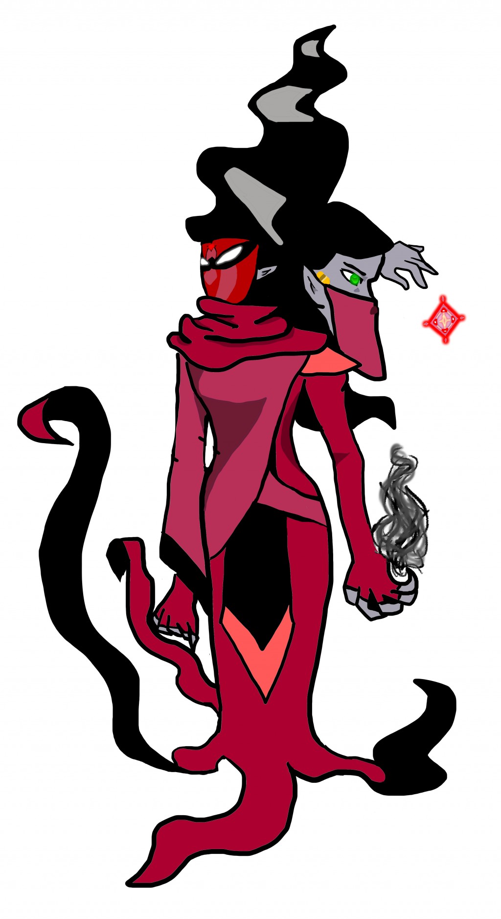 Shadow Weaver drawing by NAJ | Doodle Addicts