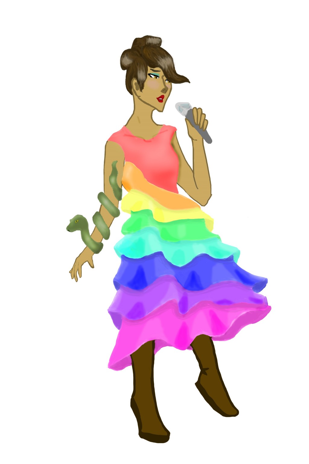 Lucy Gray Baird drawing by NAJ | Doodle Addicts