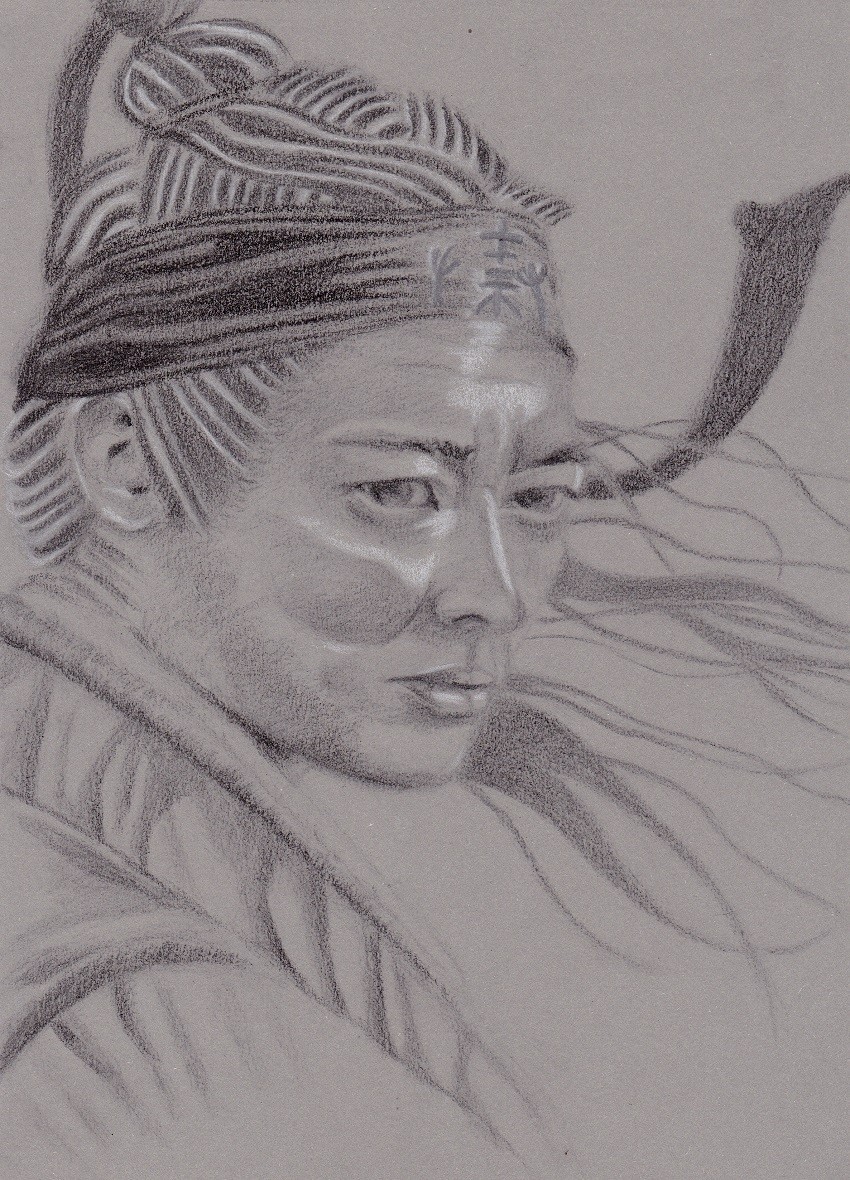 Hero drawing by Ettienne Short | Doodle Addicts