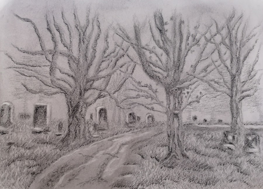 Mist drawing by Ettienne Short | Doodle Addicts