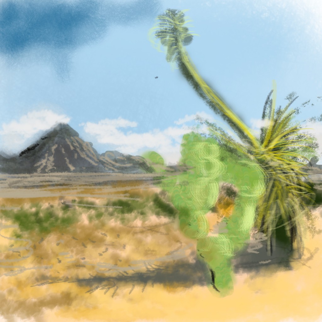Mexican Landscape 01 drawing by César Camilo Julián Caballero | Doodle ...