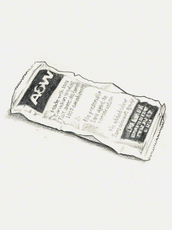 Petrified Ketchup Packet drawing by Joer_B | Doodle Addicts