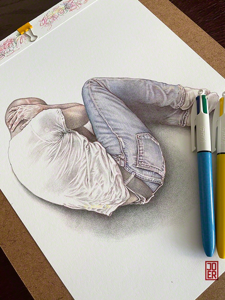 Overwhelmed drawing by Joer_B | Doodle Addicts