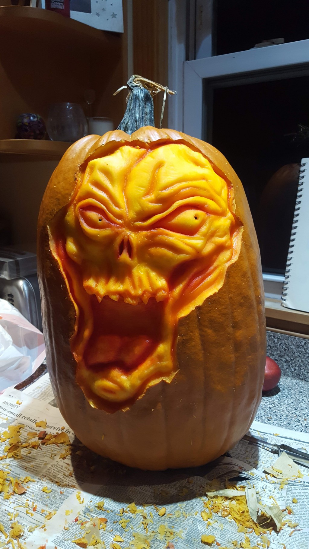 Pumpkin Pt. 1 drawing by Maia Palomar | Doodle Addicts