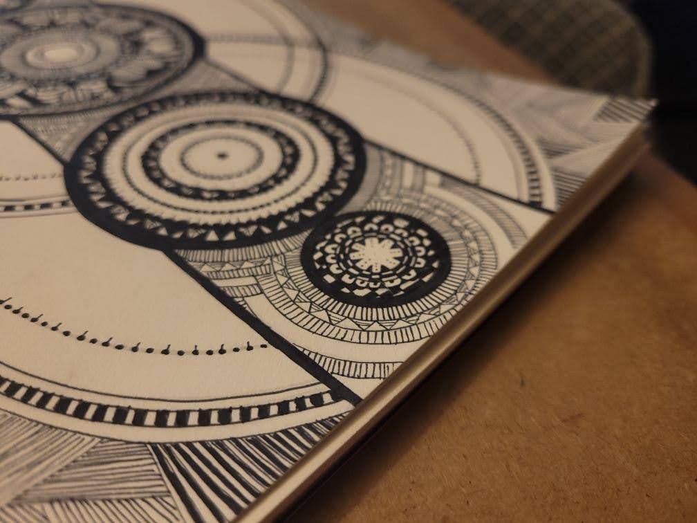 Mindless Doodle drawing by Maia Palomar | Doodle Addicts