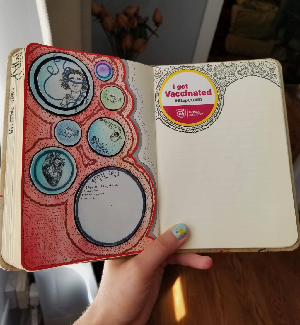 Crazy Water drawing by Maia Palomar | Doodle Addicts