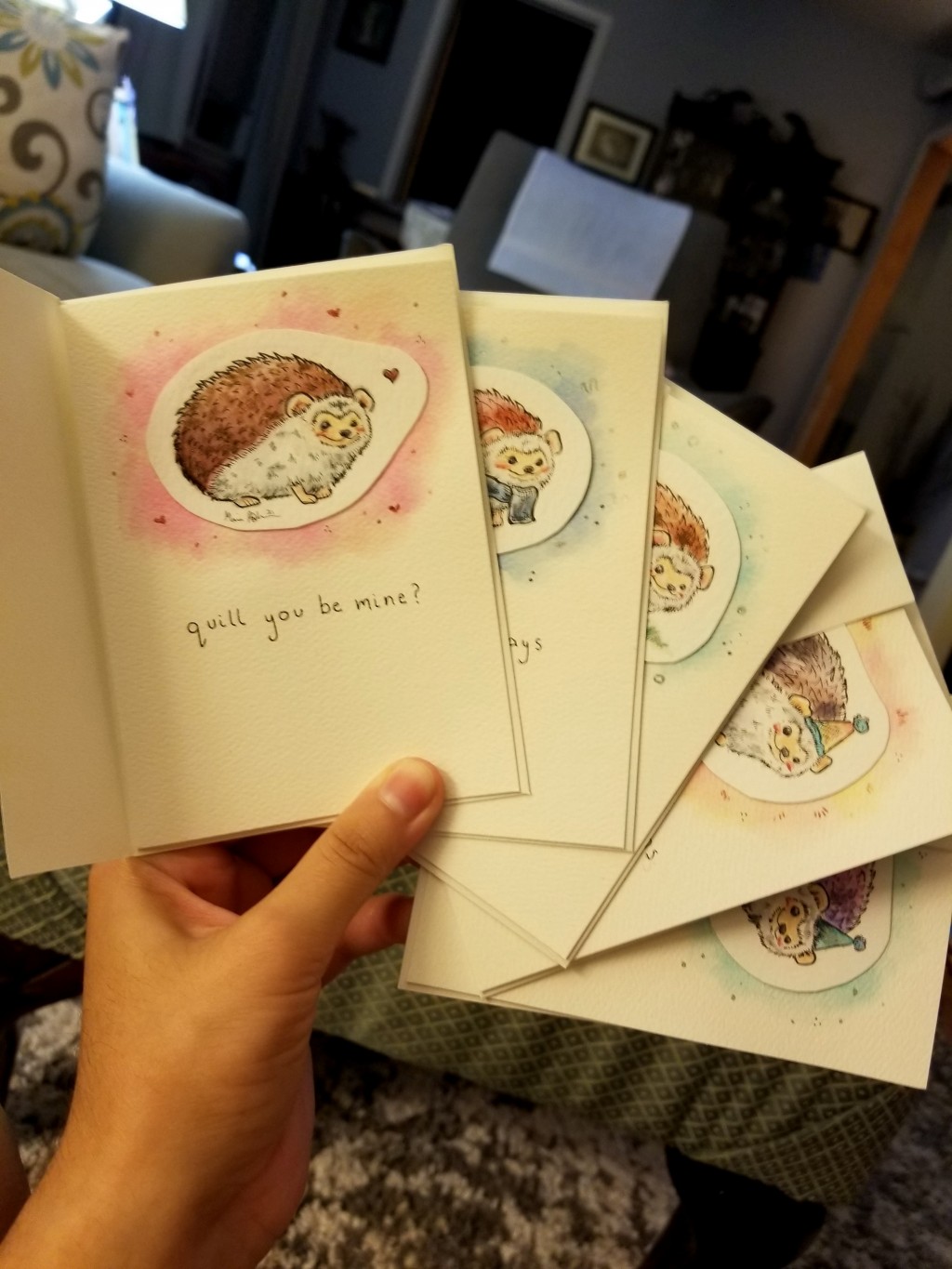 Greeting Cards drawing by Maia Palomar | Doodle Addicts