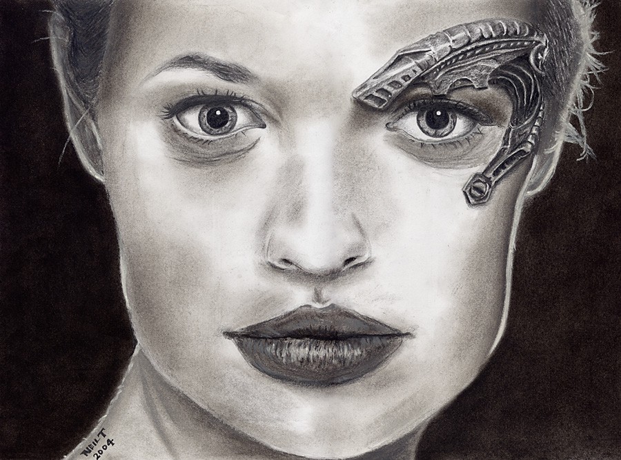 Seven drawing by Neil Tackaberry | Doodle Addicts