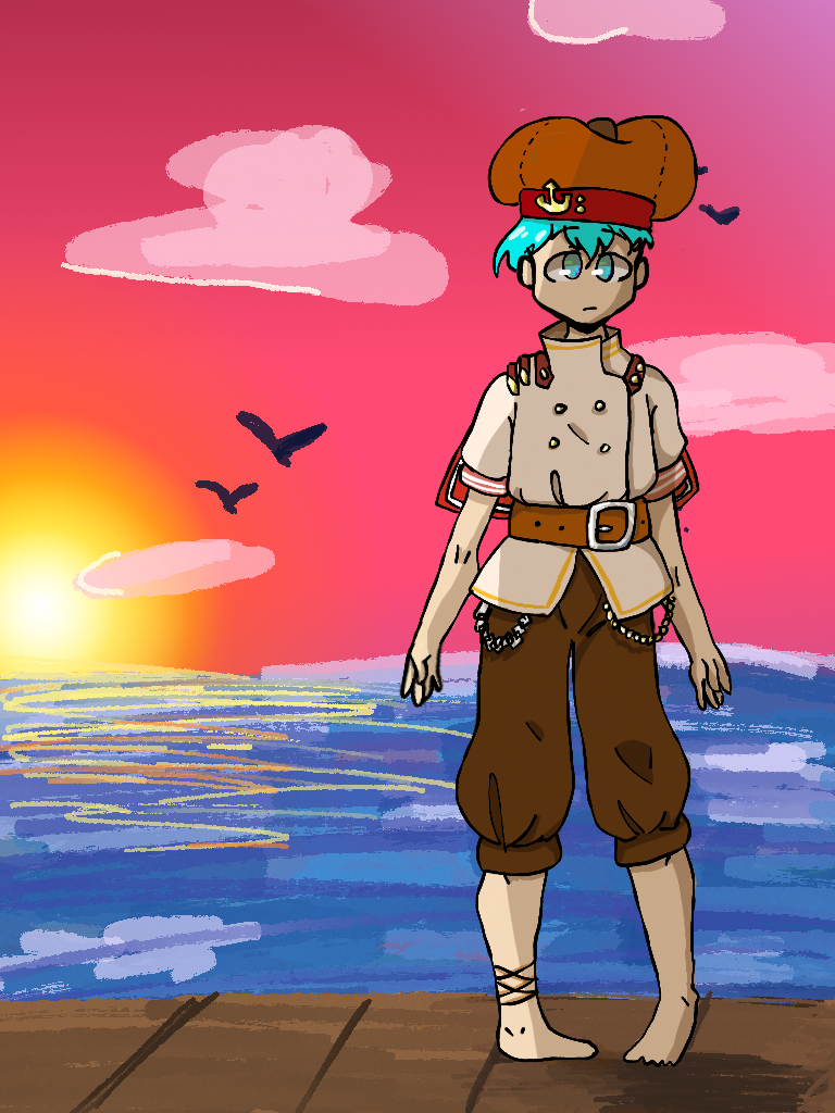 Peppermint, Lead Sailor drawing by Haru | Doodle Addicts