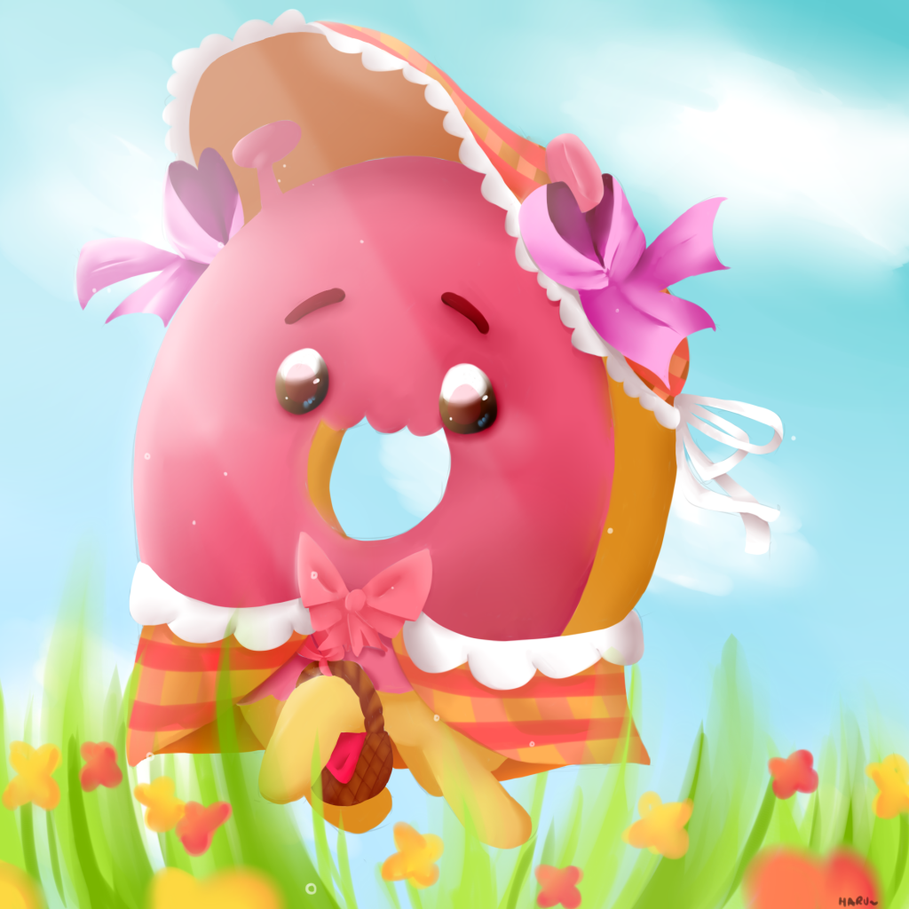 Alien Spring Field drawing by Haru | Doodle Addicts