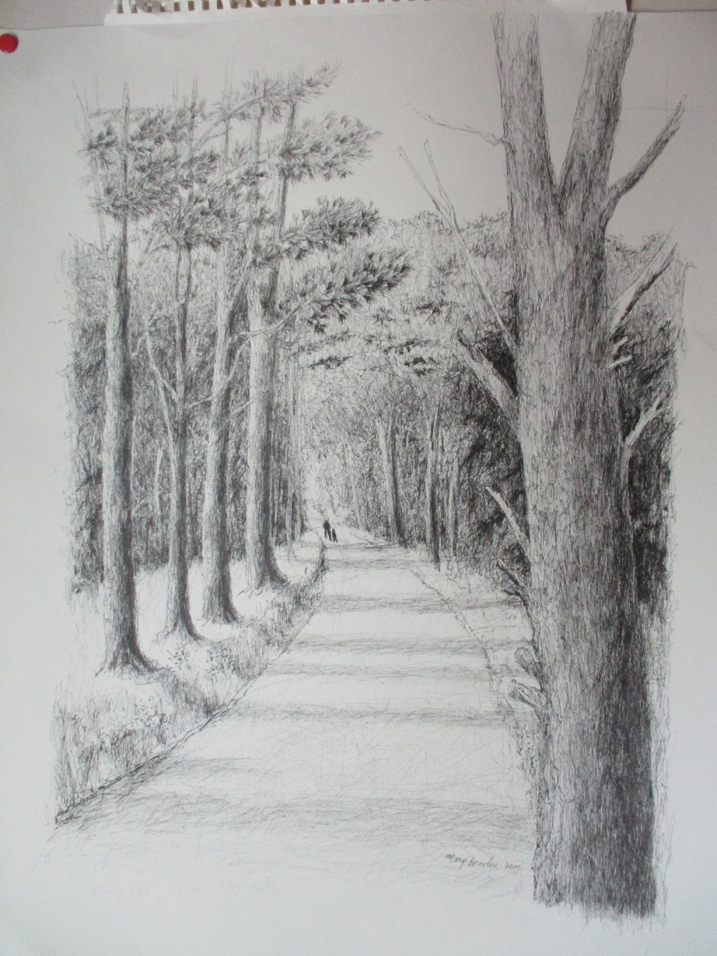 A day in the park drawing by Mary Heath B. | Doodle Addicts