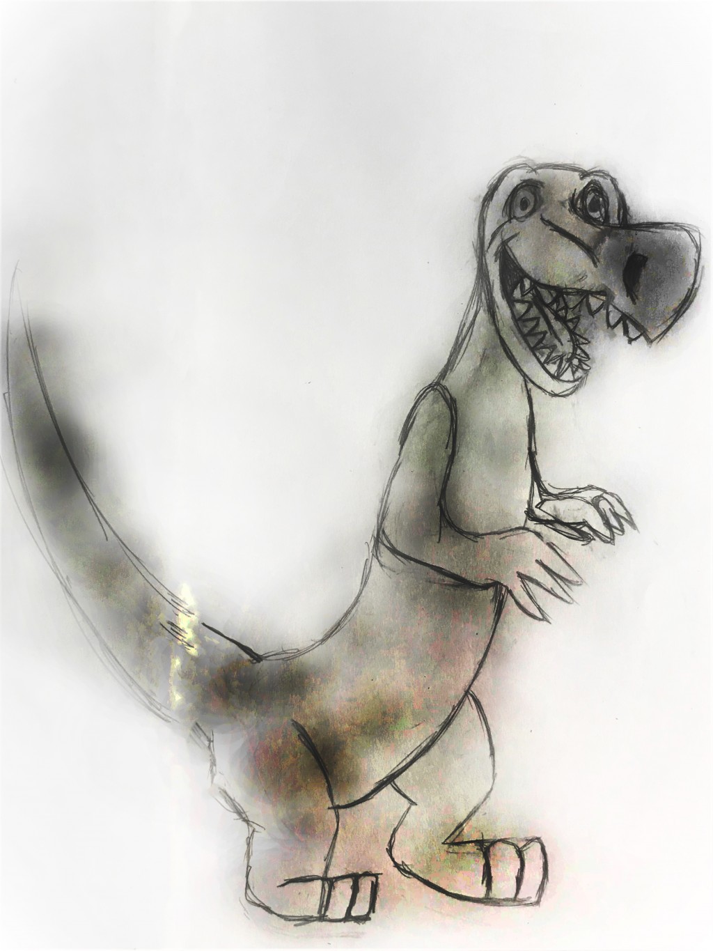 The Mighty DODOSAURUS drawing by Suzette | Doodle Addicts