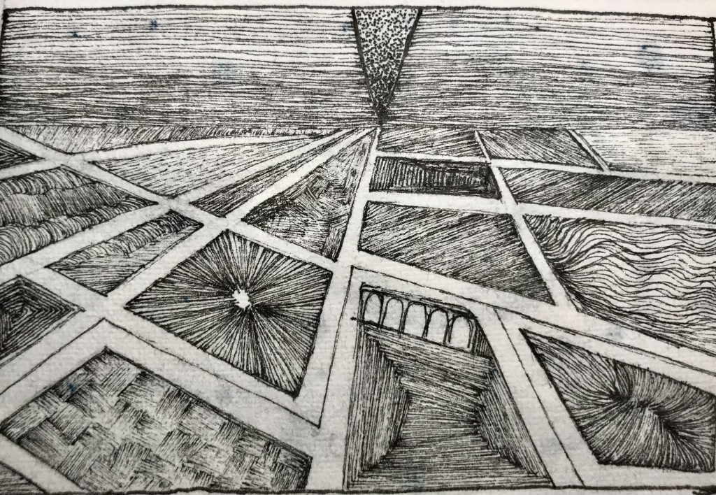 Labyrinth drawing by Suzette | Doodle Addicts