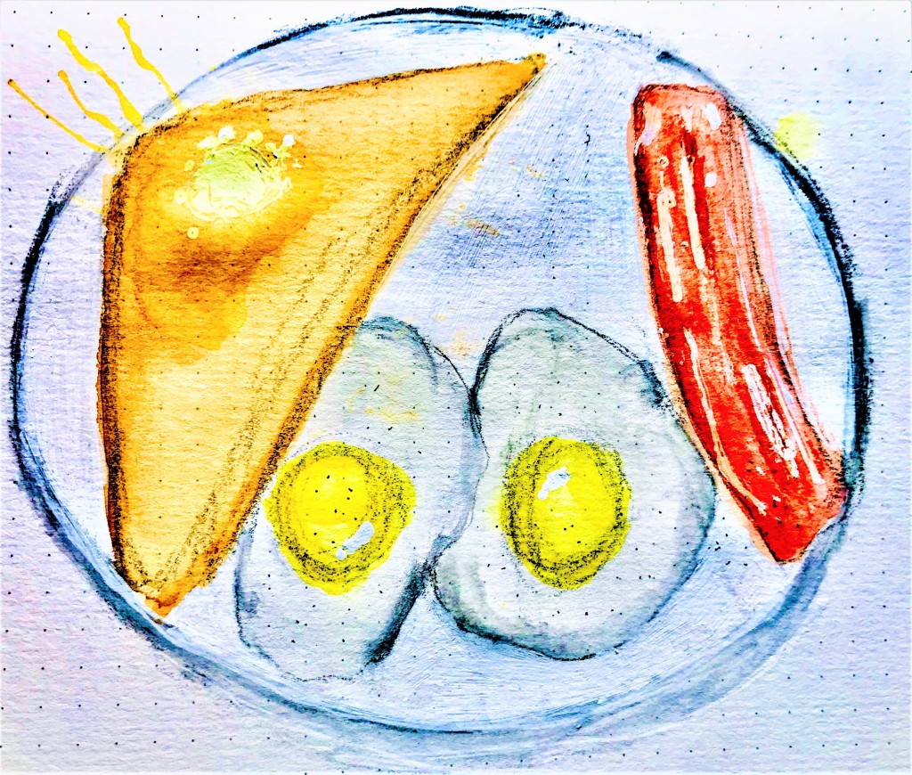 Breakfast! drawing by Suzette | Doodle Addicts