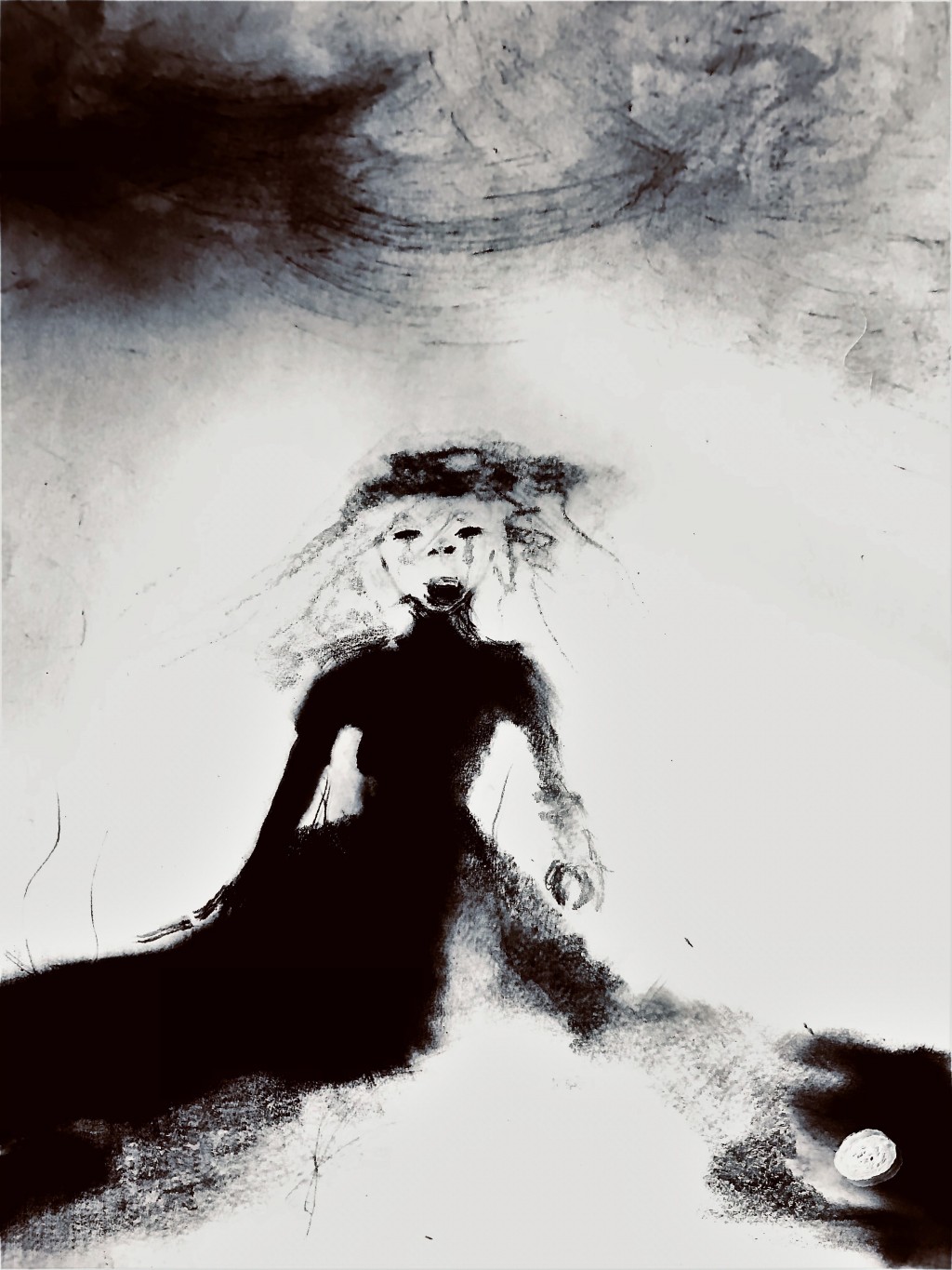 Screaming Girl drawing by Suzette | Doodle Addicts