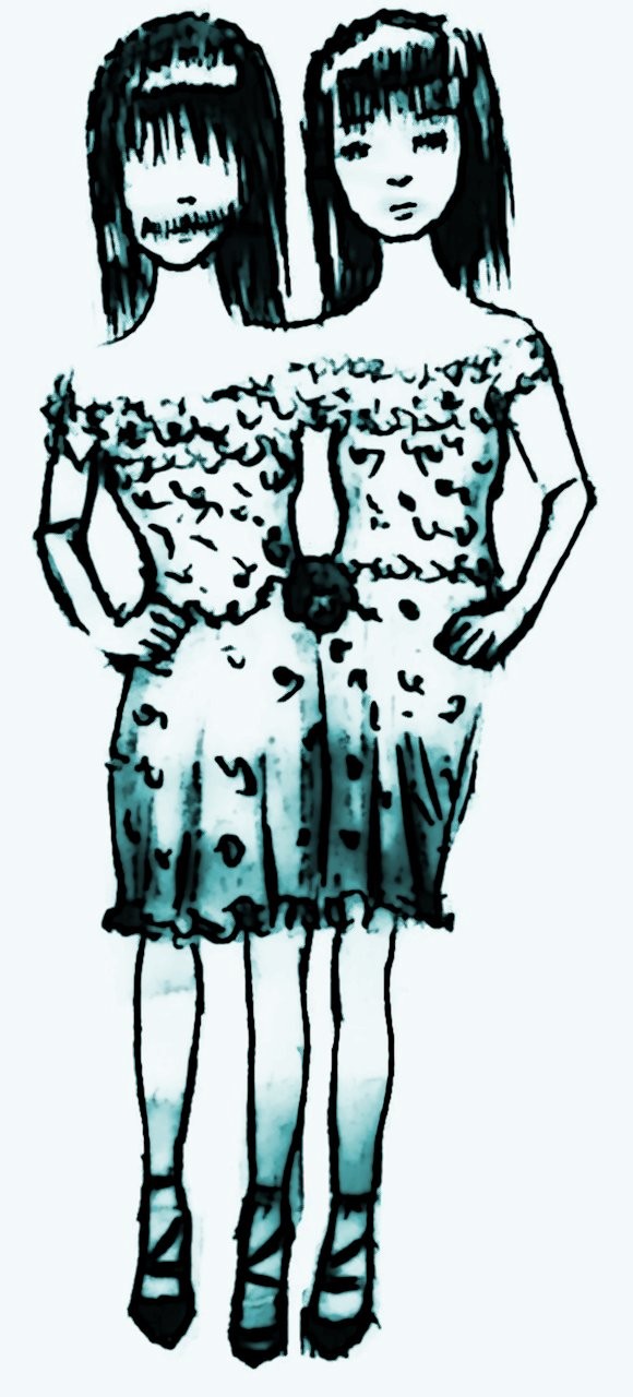 Twins drawing by Suzette | Doodle Addicts