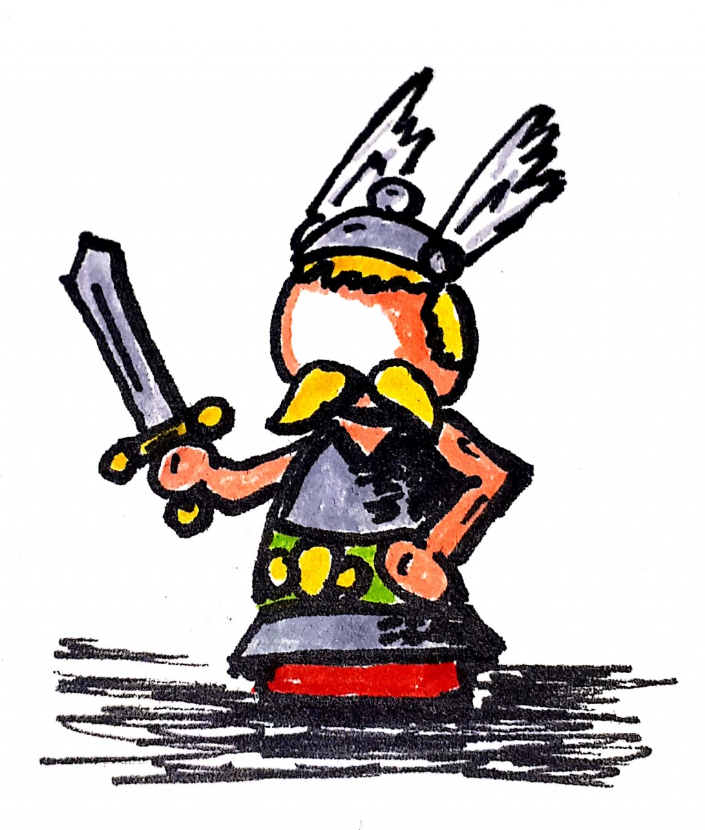 Asterix drawing by Daniel Gräfen | Doodle Addicts