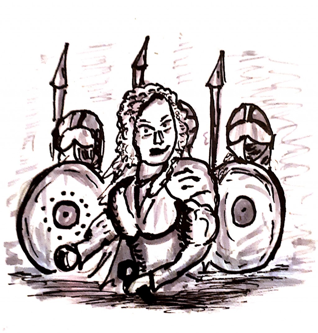 The Tipping Point drawing by Daniel Gräfen | Doodle Addicts