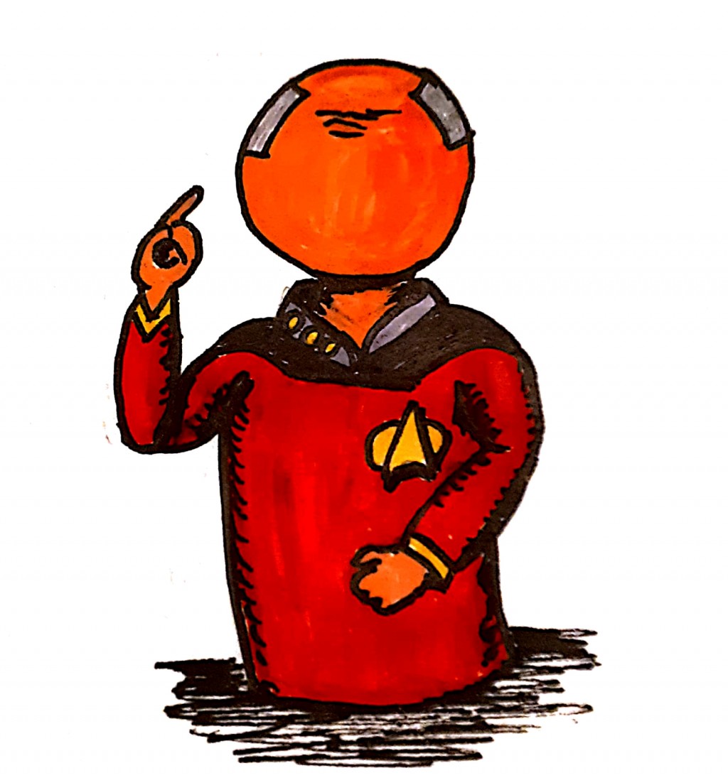 Jean-Luc Picard drawing by Daniel Gräfen | Doodle Addicts