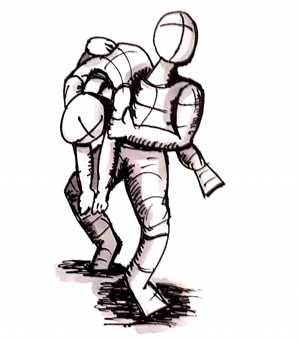 Rescue drawing by Daniel Gräfen | Doodle Addicts