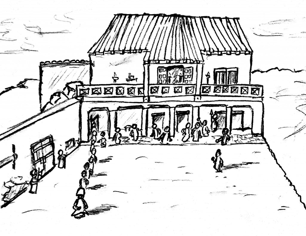 Ludus Magnus drawing by Daniel Gräfen | Doodle Addicts