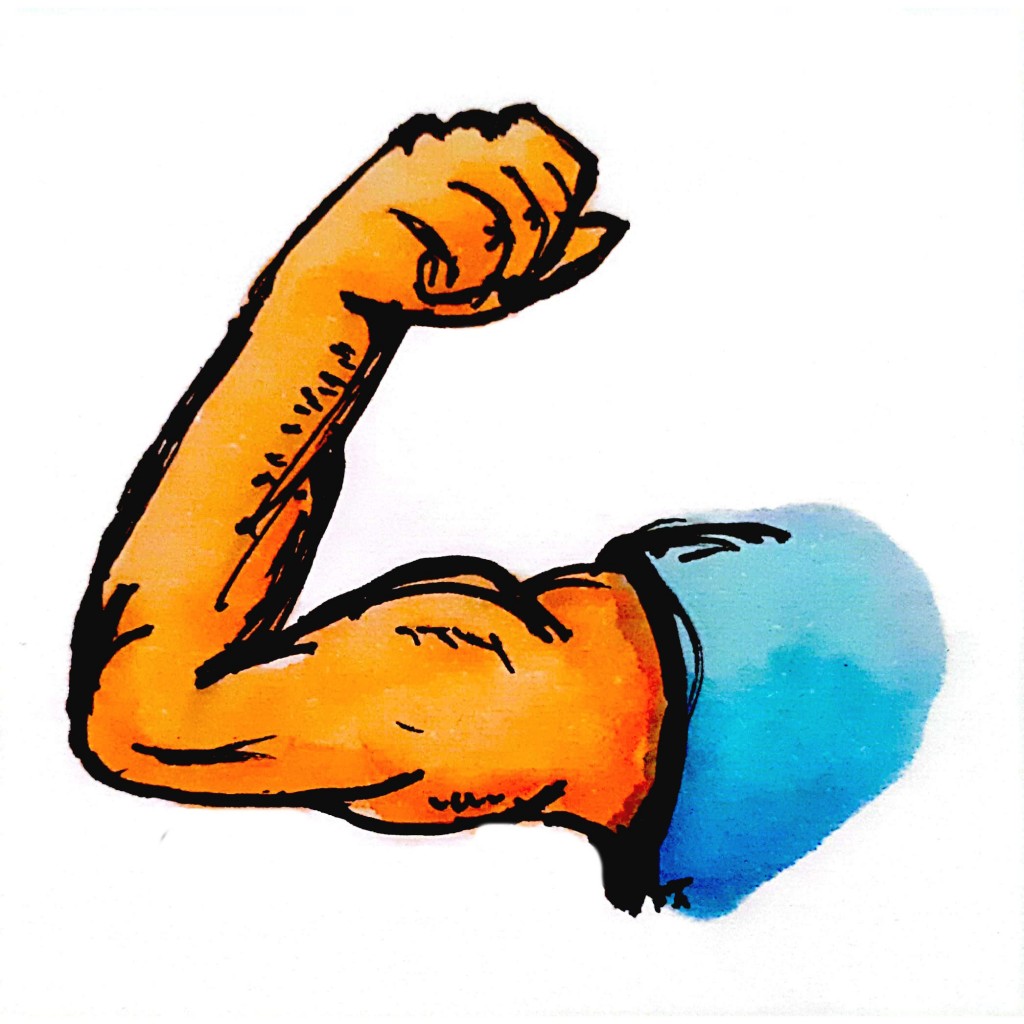 Strong drawing by Daniel Gräfen | Doodle Addicts