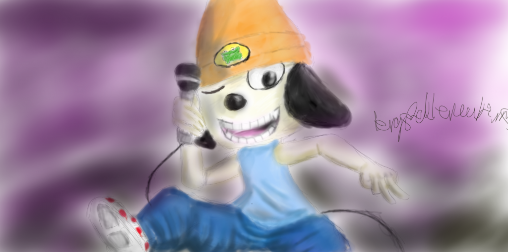 parappa the rapper drawing by KrystalKreations | Doodle Addicts