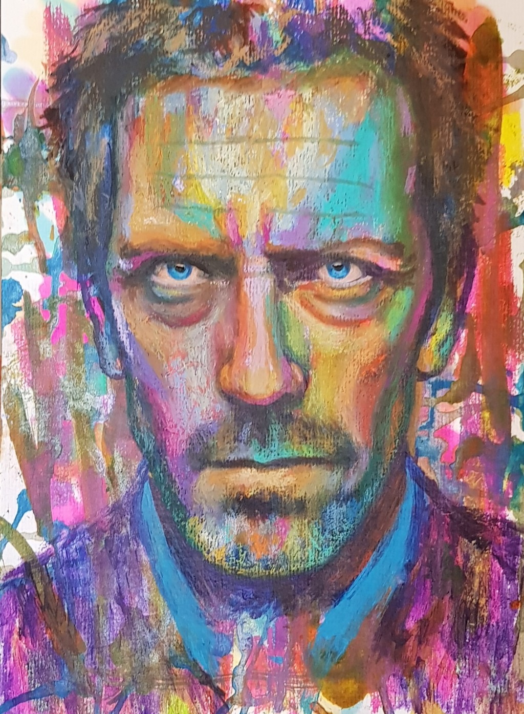 Dr. House drawing by Nav | Doodle Addicts