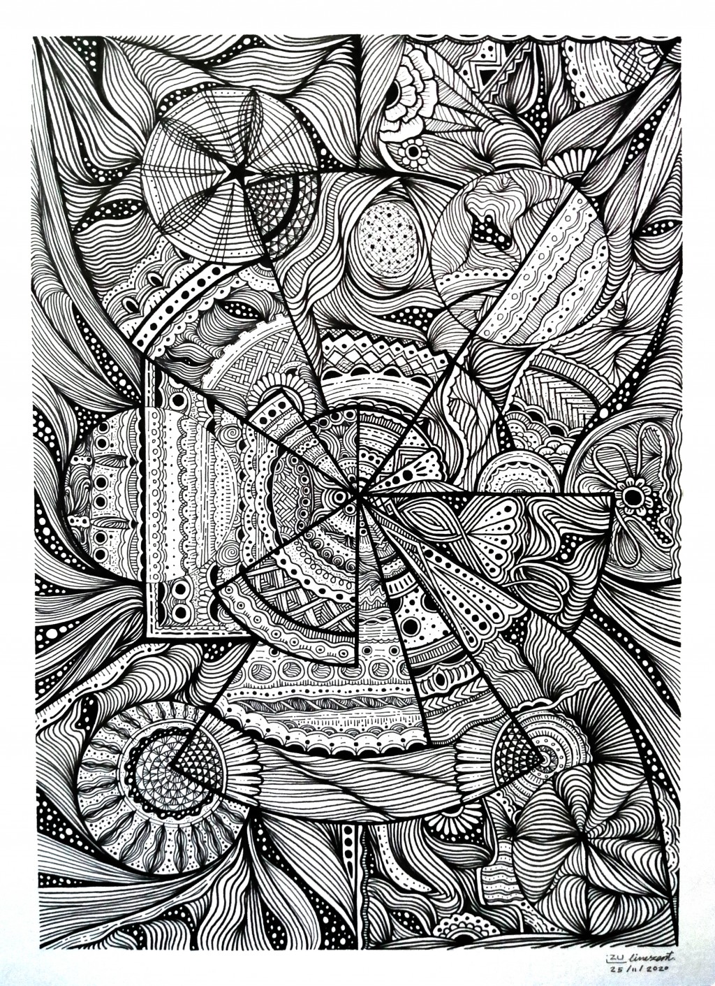 Timeless drawing by Thanrudee | Doodle Addicts