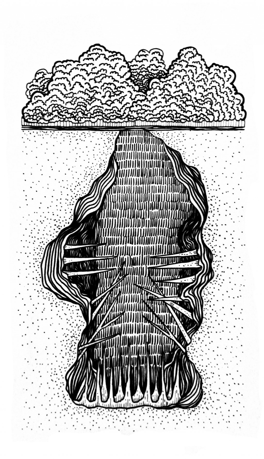 Inktober 2020 -TRAP drawing by Thanrudee | Doodle Addicts