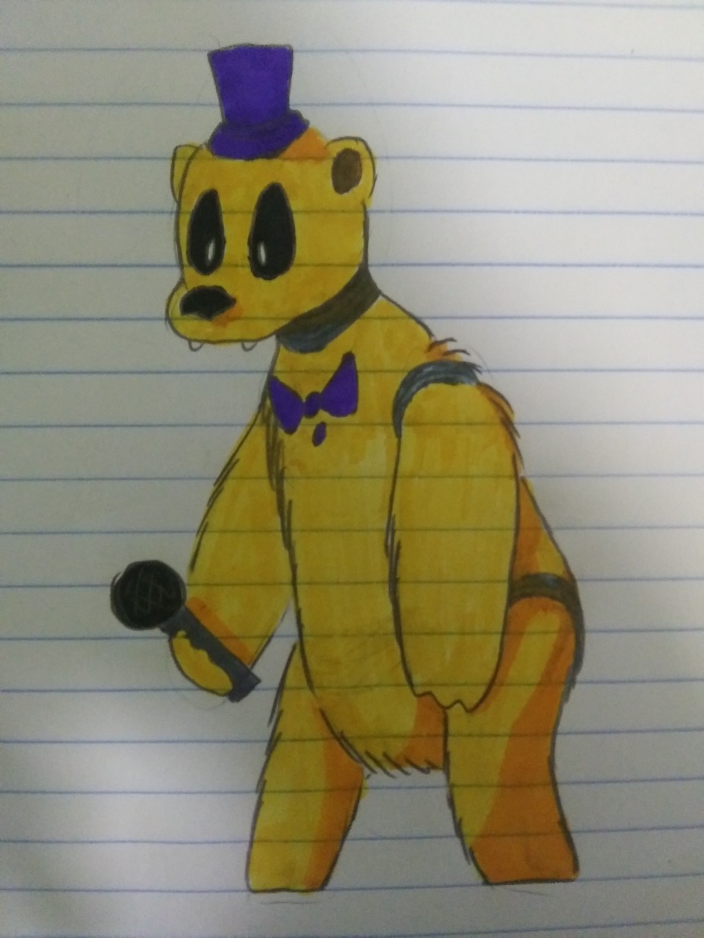 The Real Fredbear drawing by Richy | Doodle Addicts