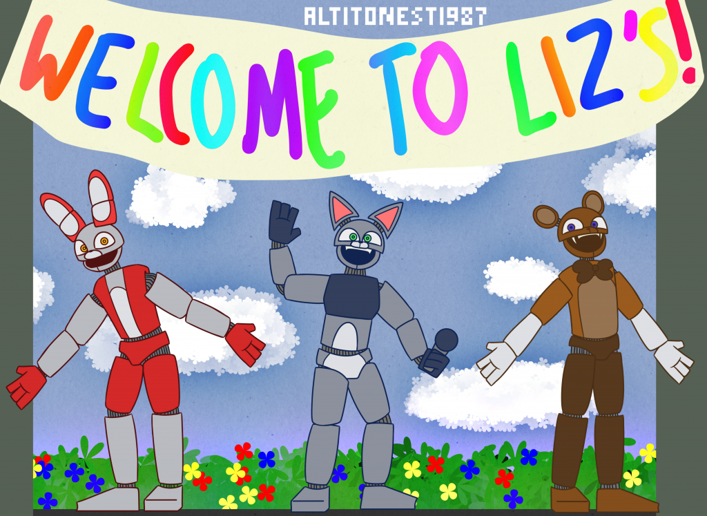 Liz Cat's Stage Teaser drawing by Richy | Doodle Addicts