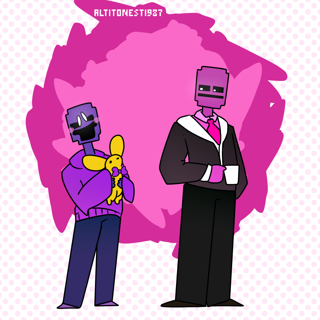 Dave and Henry drawing by Richard/Corvid | Doodle Addicts