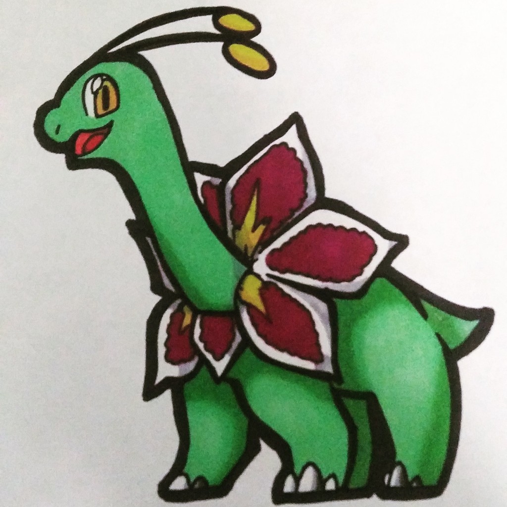 Meganium drawing by Richy | Doodle Addicts