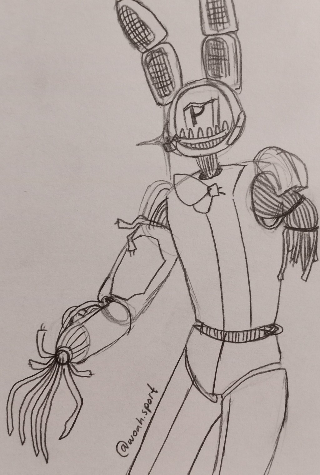 Withered V1 Preistor!!! drawing by Richy | Doodle Addicts