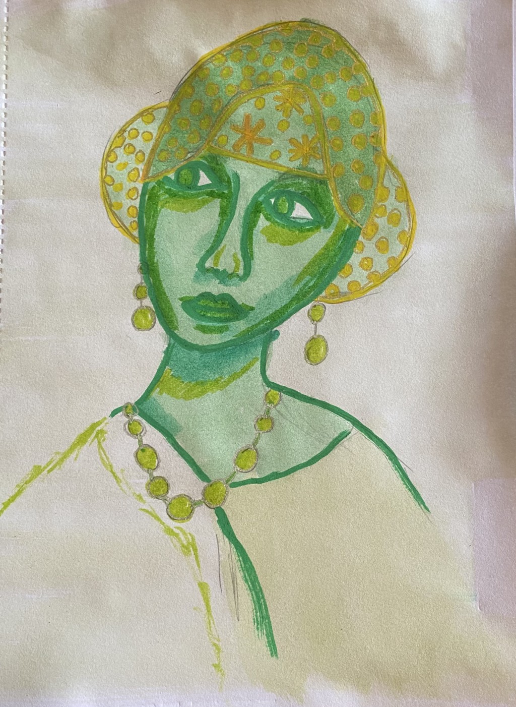 Josephine Baker drawing by Aisha | Doodle Addicts