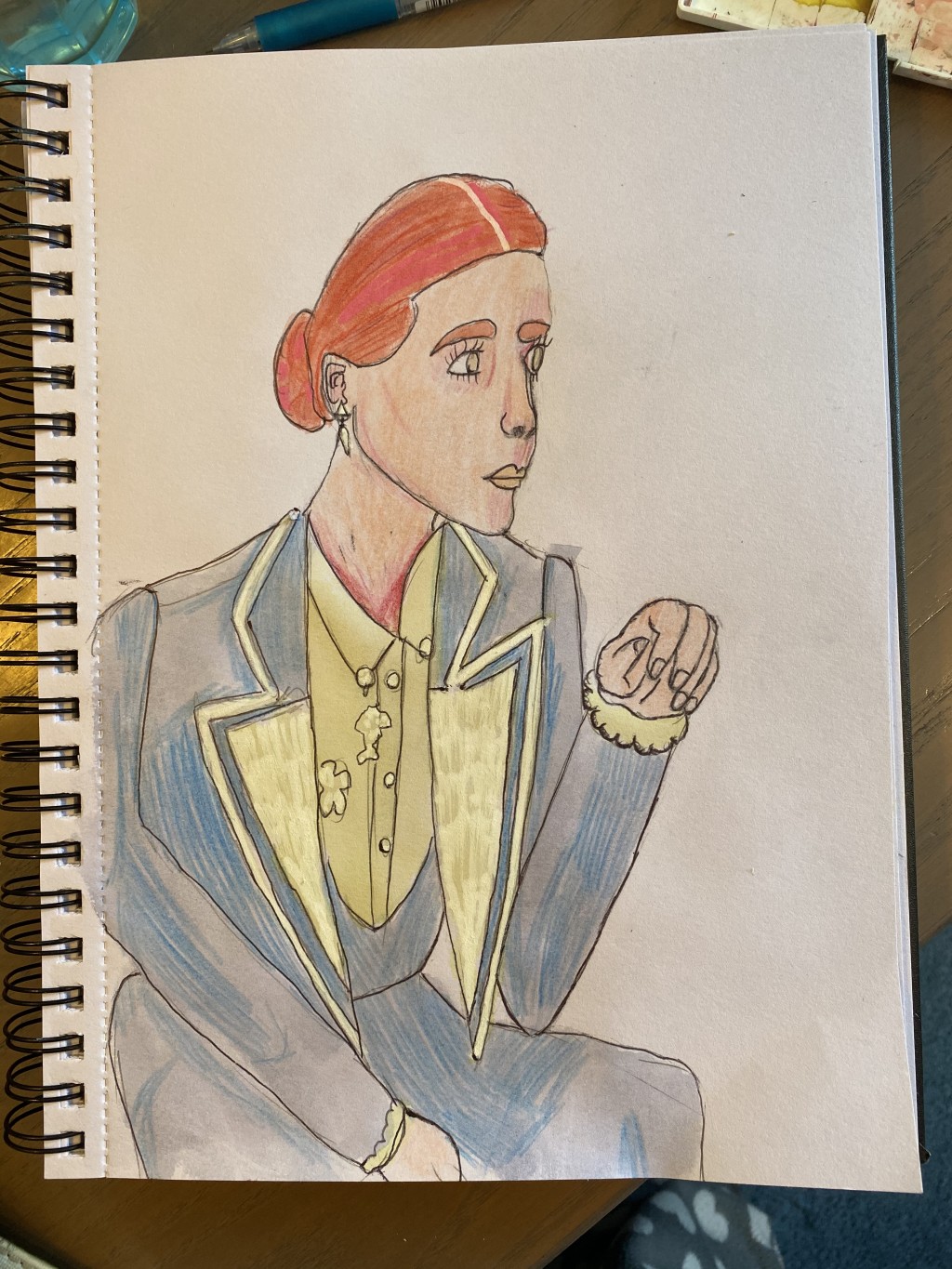 Kaley Cuoco drawing by Aisha | Doodle Addicts