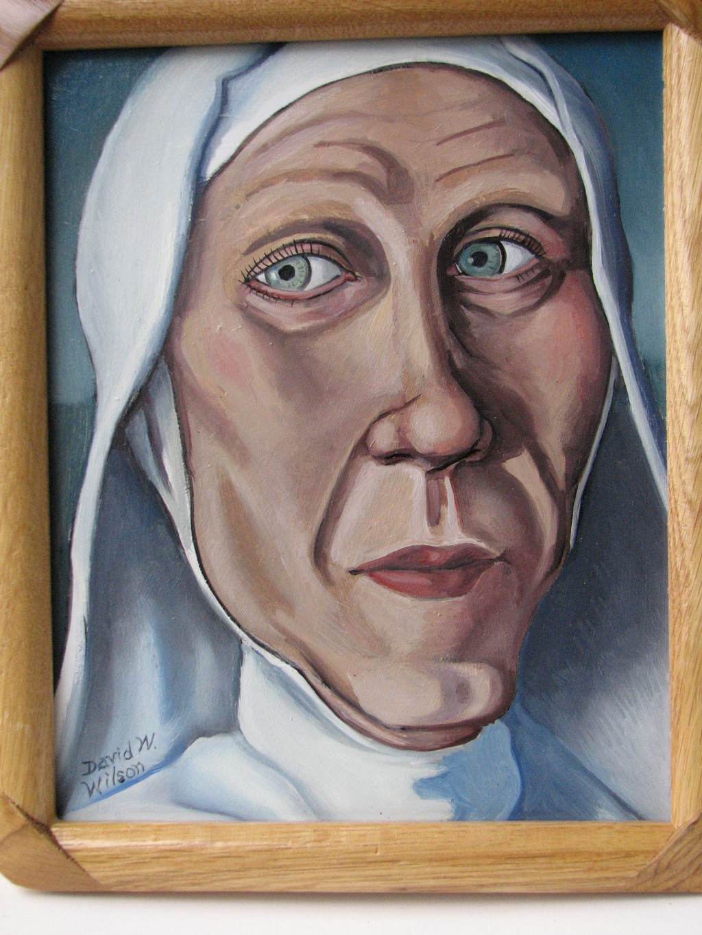 Nun drawing by David Wilson | Doodle Addicts