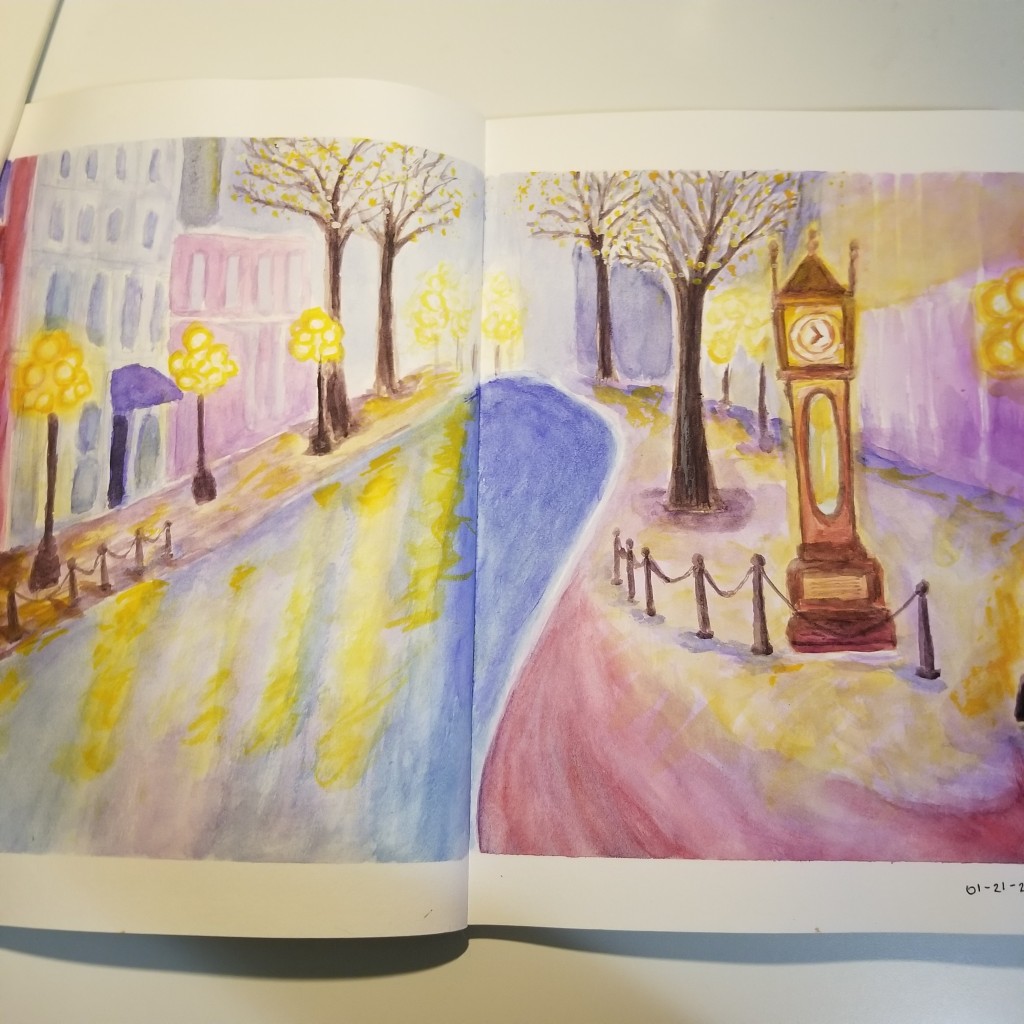 Gastown drawing by Michelle | Doodle Addicts