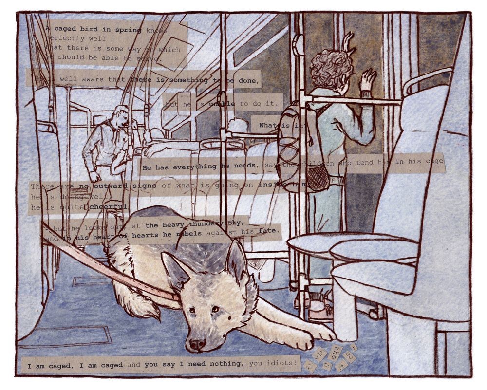 The Runaway drawing by Vi | Doodle Addicts