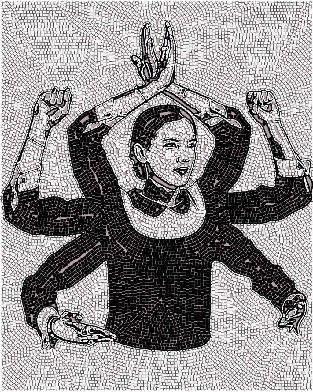 Jain drawing by Kevin Valentine | Doodle Addicts