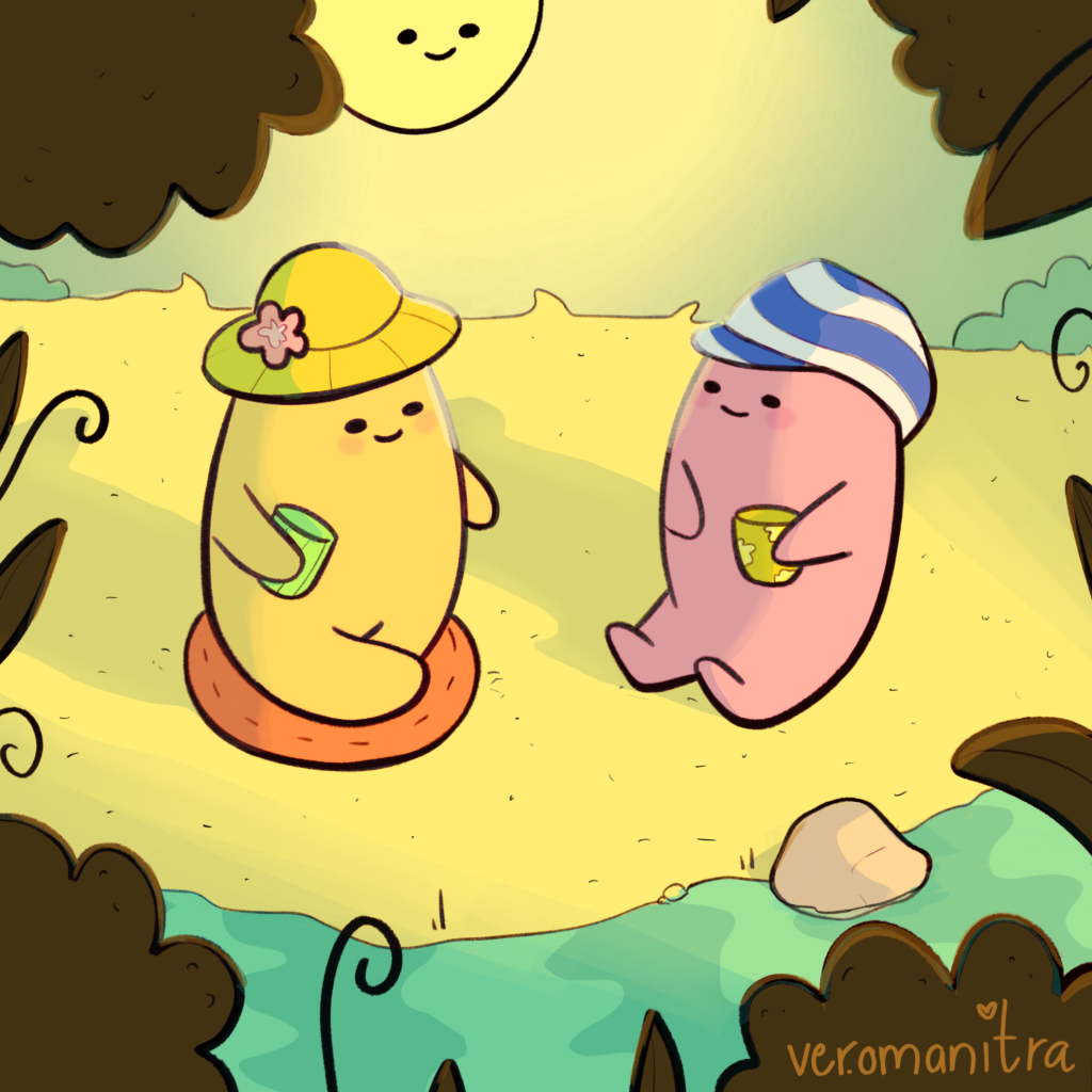 Sabli and Rischpli drawing by vero | Doodle Addicts