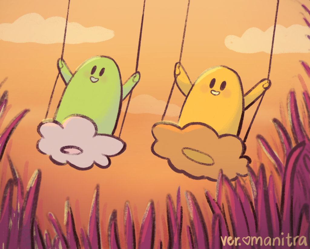 Lolo and Tobsi drawing by vero | Doodle Addicts