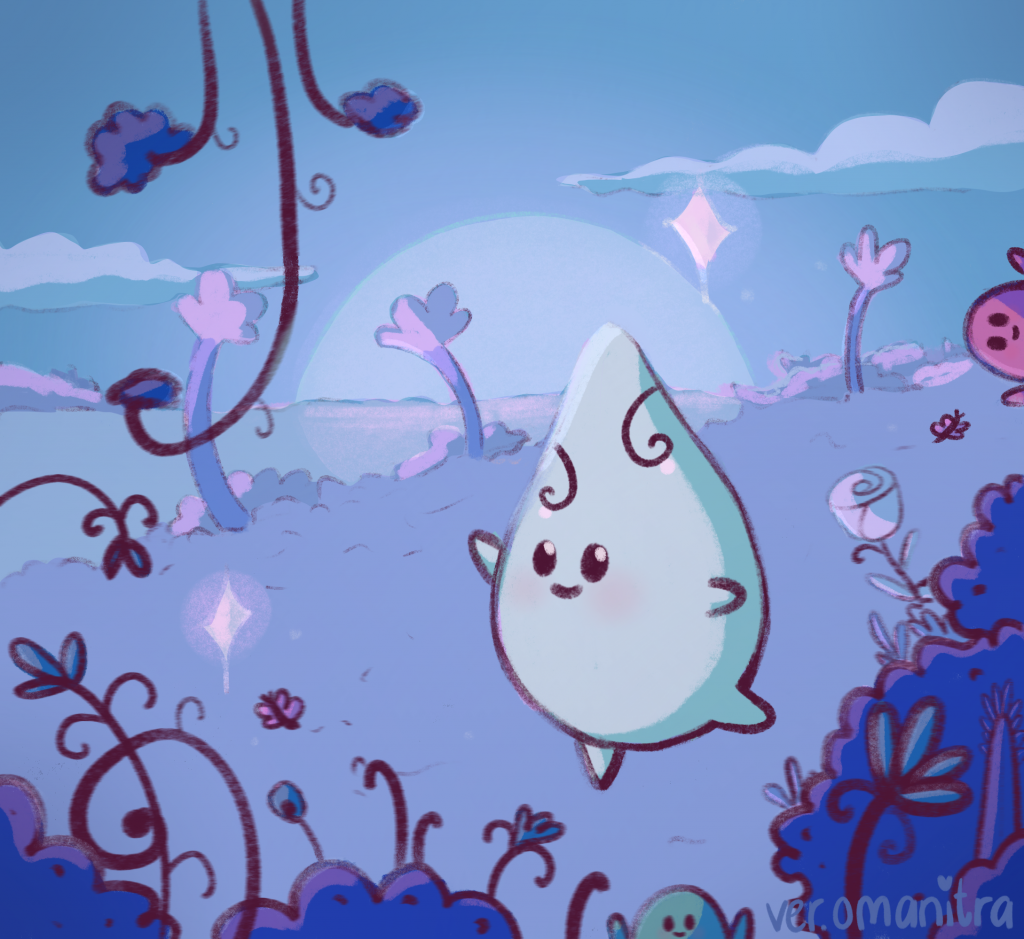 good night drawing by vero | Doodle Addicts